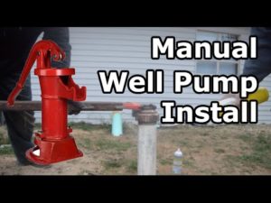 Manual Well Pitcher Pump Install – PART 1 – HomeSteadHow